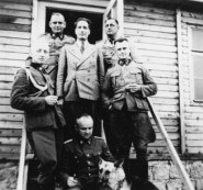 SS-Obersturmführer Rudolf Suttrop and Fellow SS Officers at Gross-Rosen ...